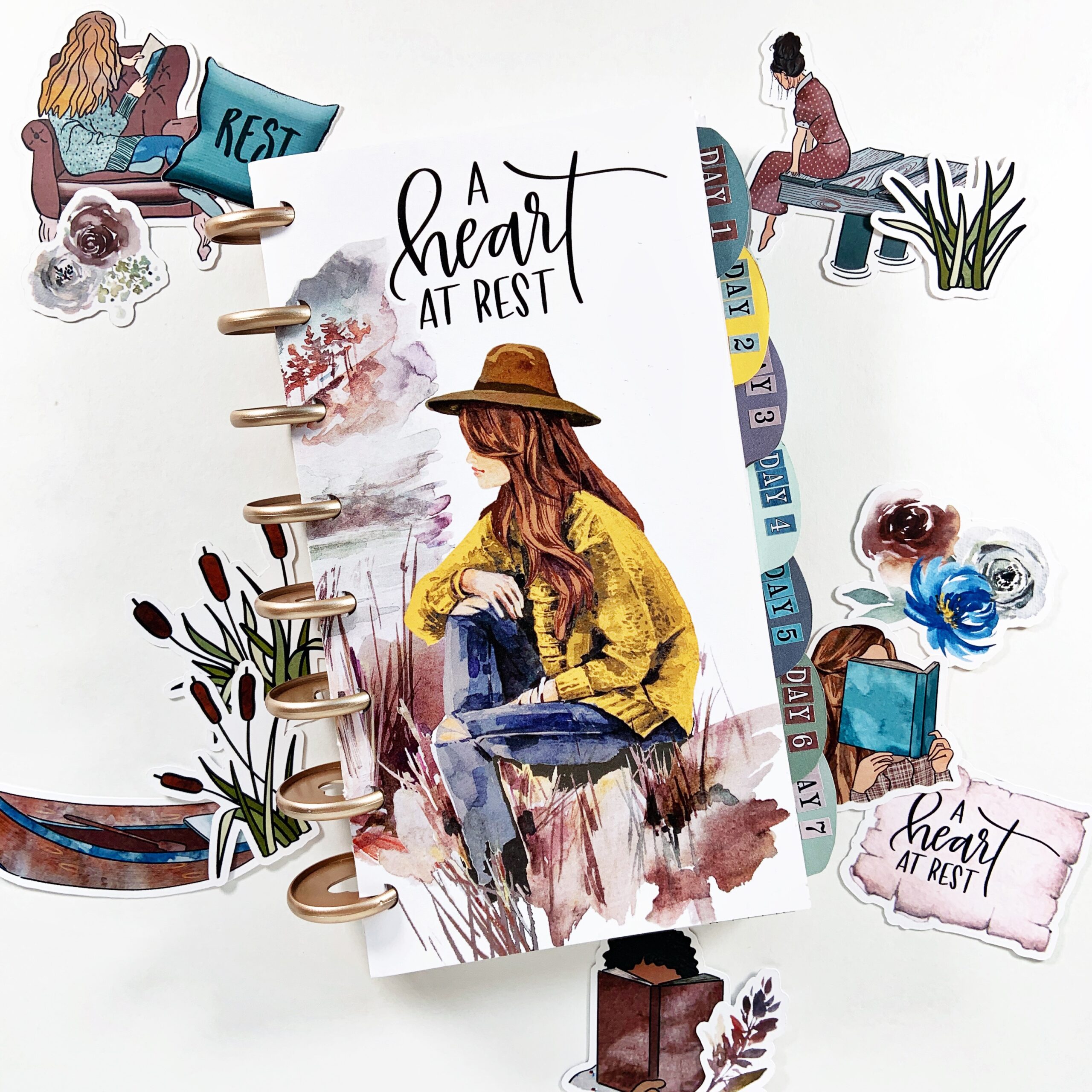 “Heart At Rest” Journal Set-Up - The Scrappy Wife