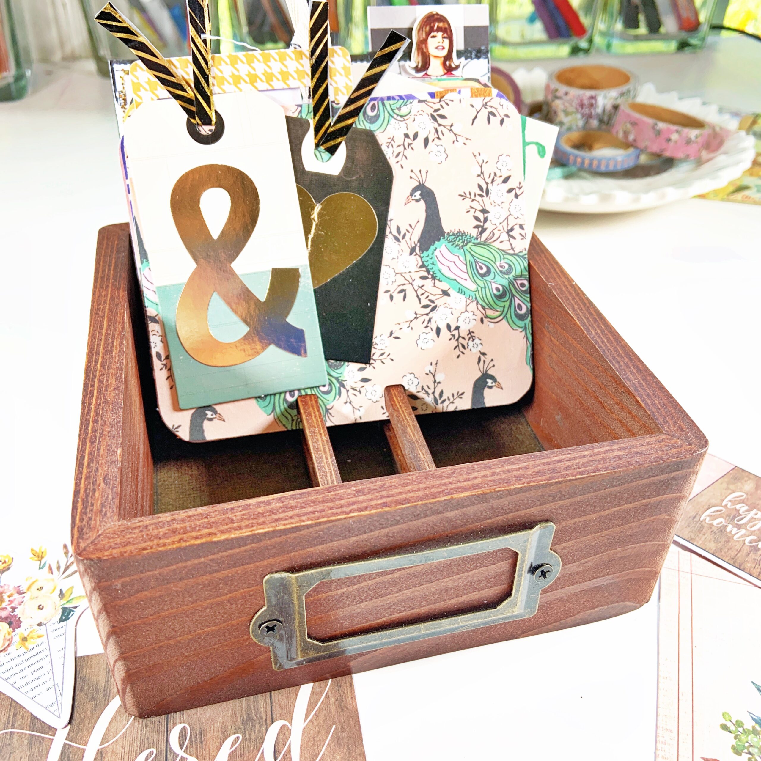 Creating "Memory Dex" Cards Using Scraps - The Scrappy Wife