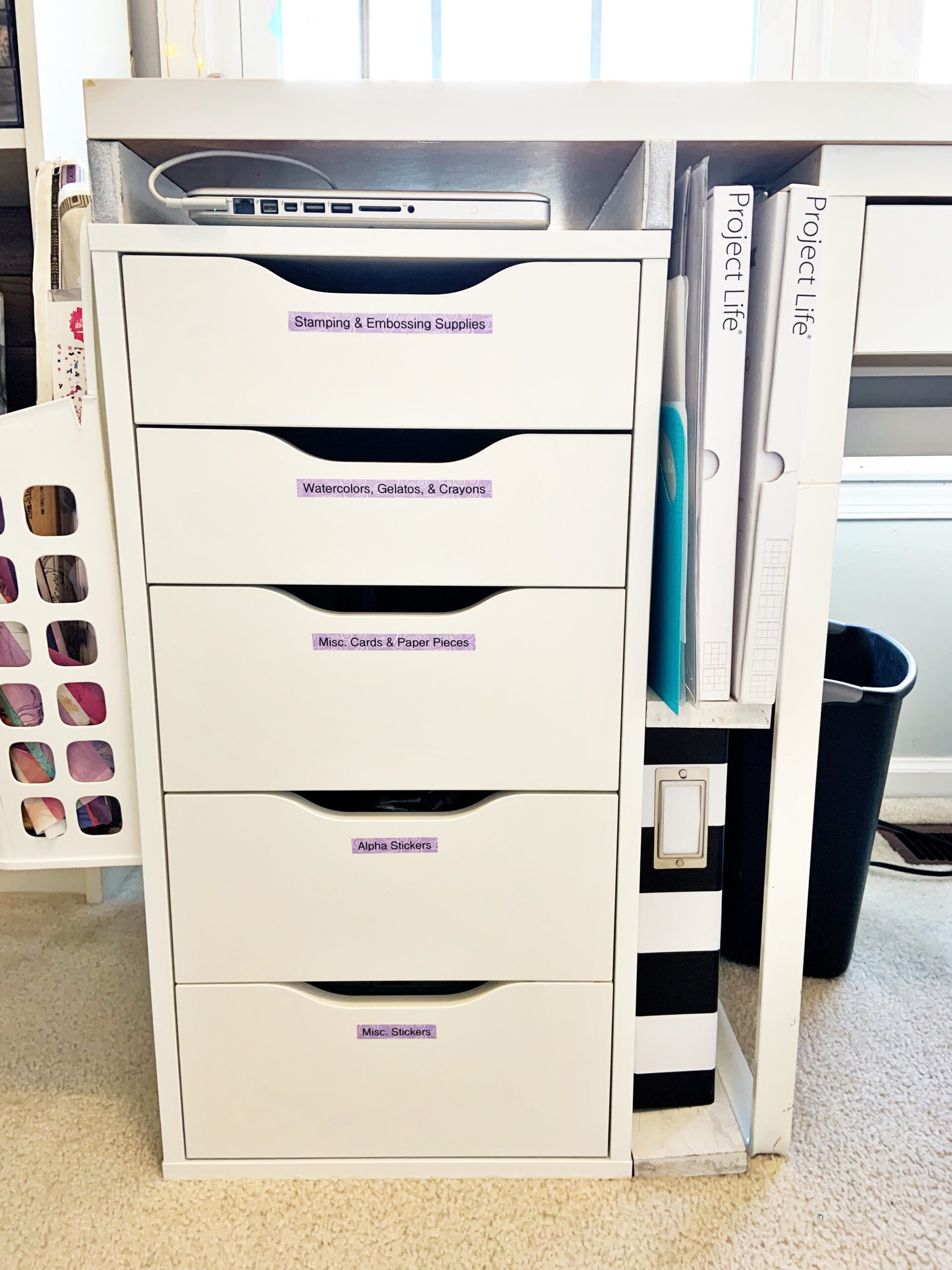 Creating an Ideal Workspace - The Scrappy Wife