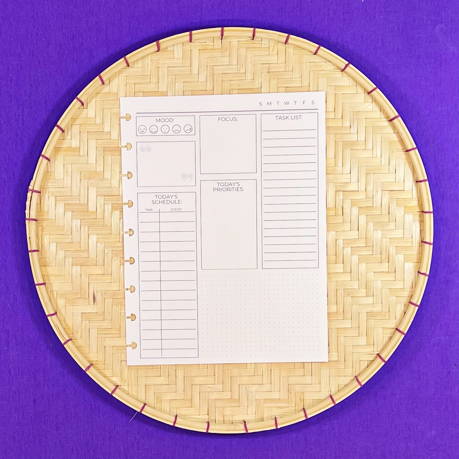 Daily Journaling Layout - The Scrappy Wife
