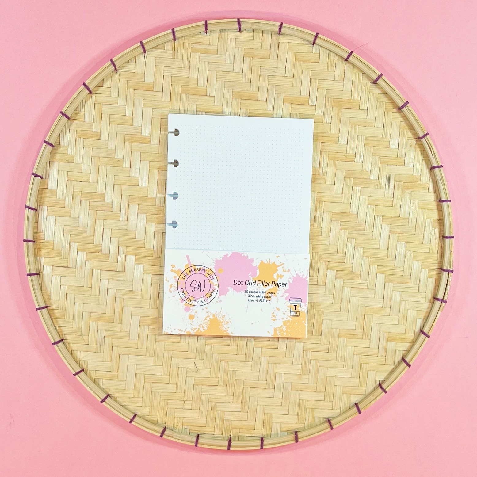 Dot Grid Filler Paper - The Scrappy Wife