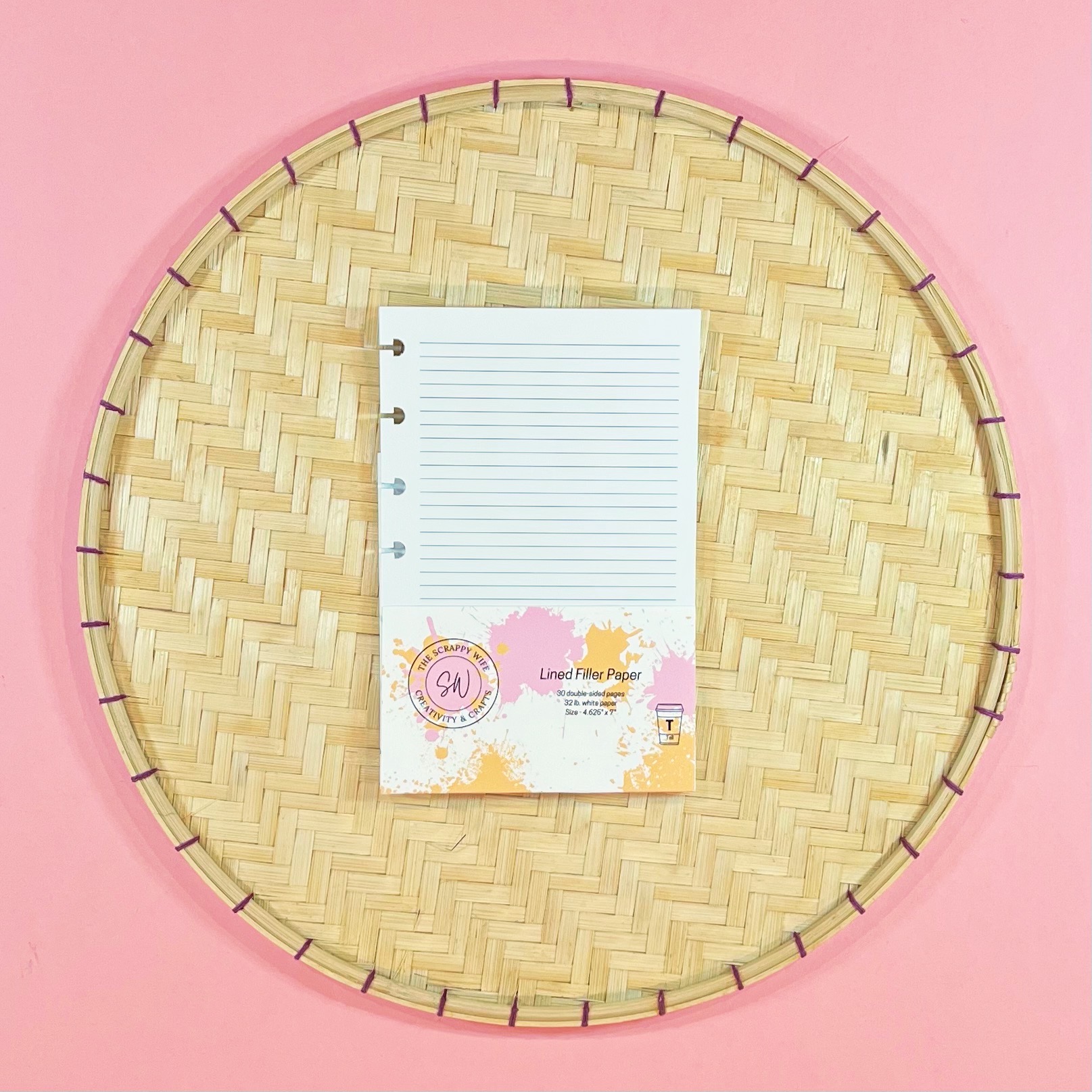 Lined Filler Paper - The Scrappy Wife