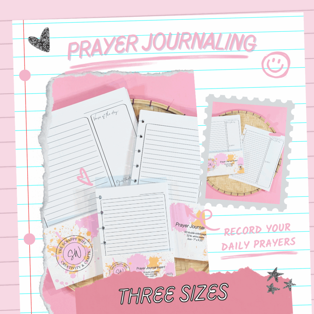 Prayer Journal Insert - The Scrappy Wife