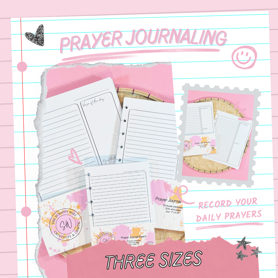 Prayer Journal Insert - The Scrappy Wife