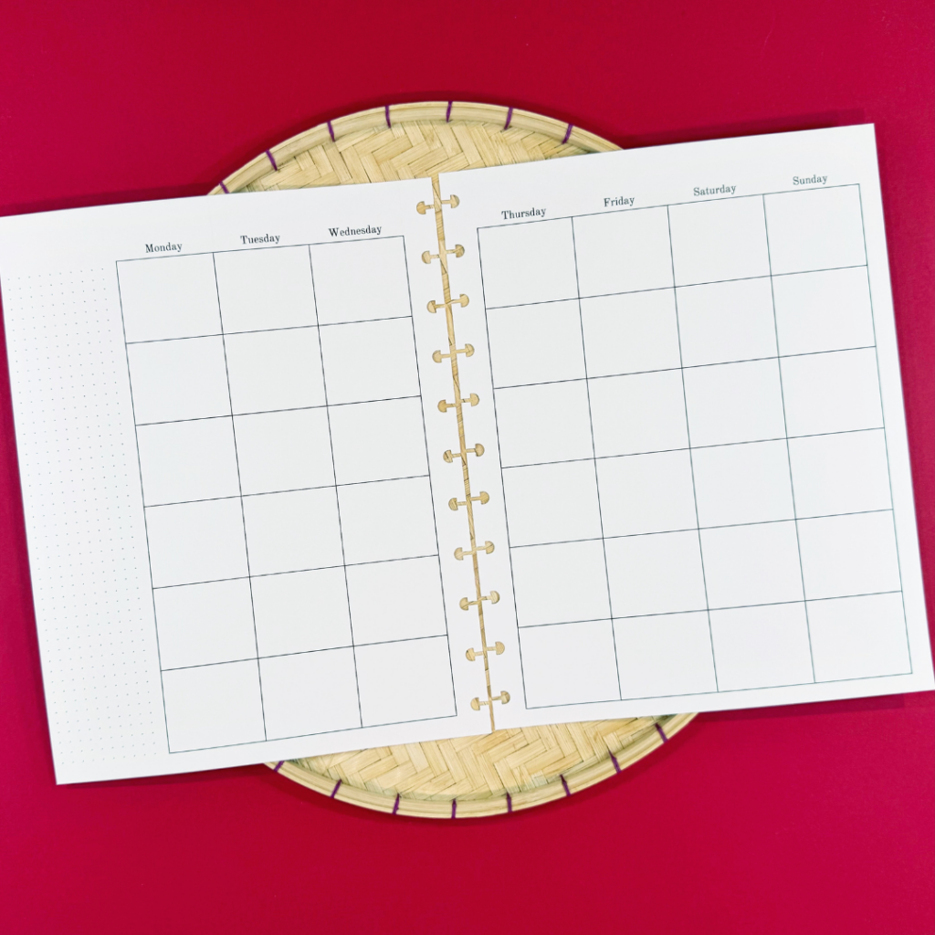 Undated Full Block Layout - The Scrappy Wife