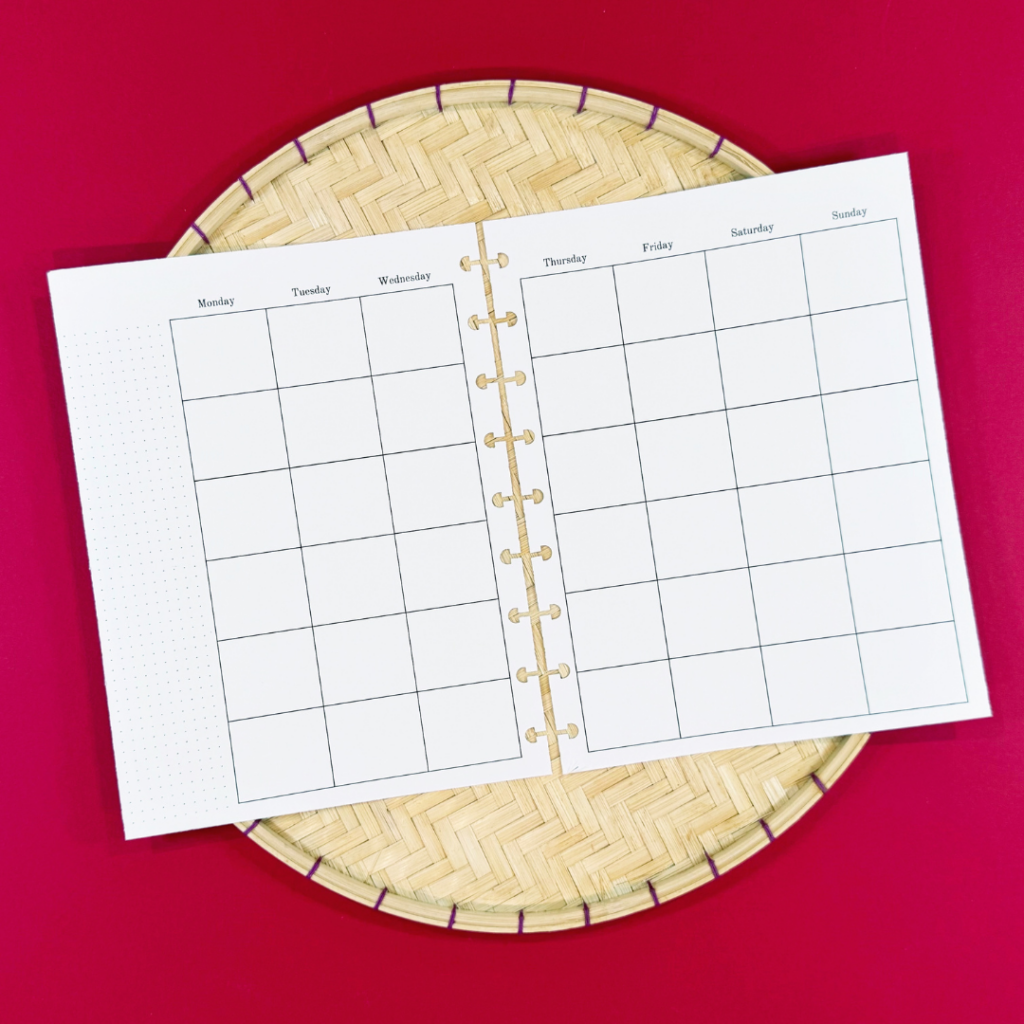 Undated Full Block Layout - The Scrappy Wife