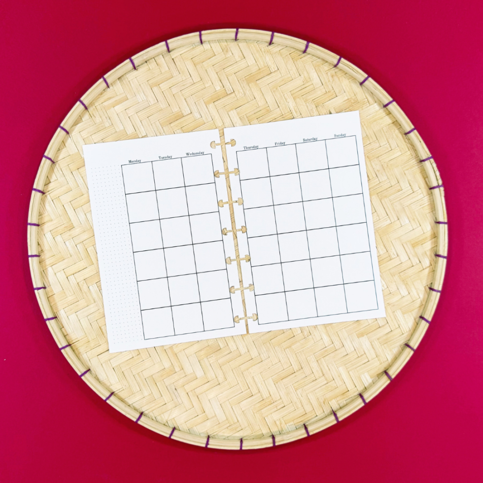 Undated Full Block Layout - The Scrappy Wife